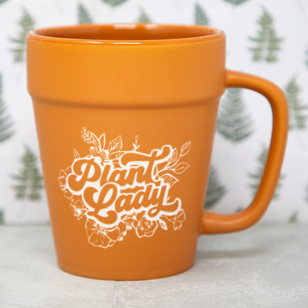 Plant Lady Flower Pot Mug | Gifts Of Glass & Wear